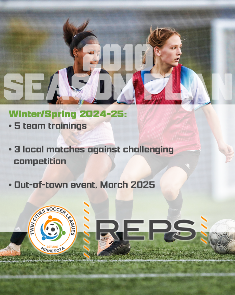 2024-25 TCSL Reps Season Plans Announced! - TCSL Soccer